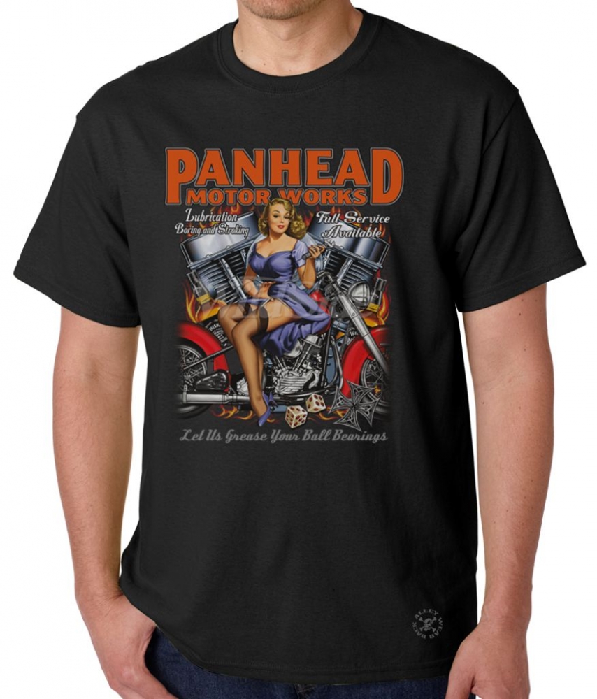 Panhead Motor Works T-Shirt | Back Alley Wear