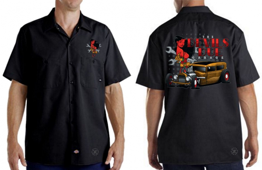 Devil's Due Garage Work Shirt | Back Alley Wear